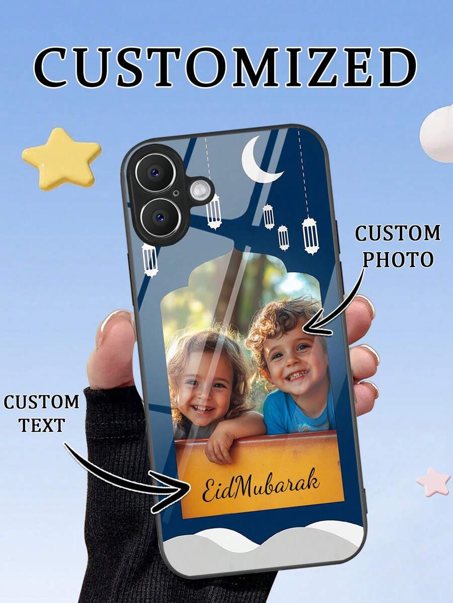 1 pieza Funda de teléfono de vidrio de alta definición a prueba de ...