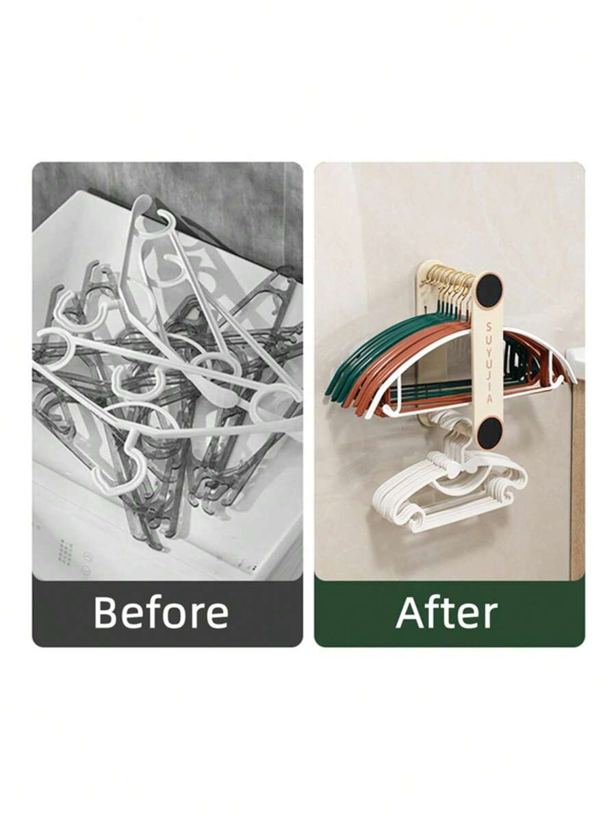 Support de rangement et d'organisation pour cintres, rangement de ...