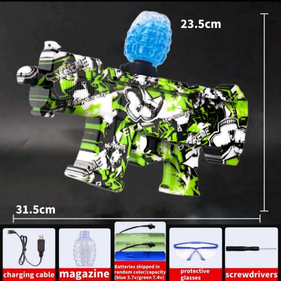 [USB Rechargeable Automatic Water Balloon Gun] Electric Ball Gun, High ...