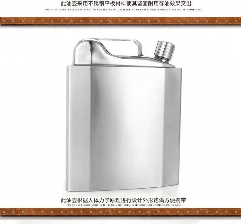 Russian Thick Stainless Steel Flask With Leather Case, 3L/1500ML, 5L ...