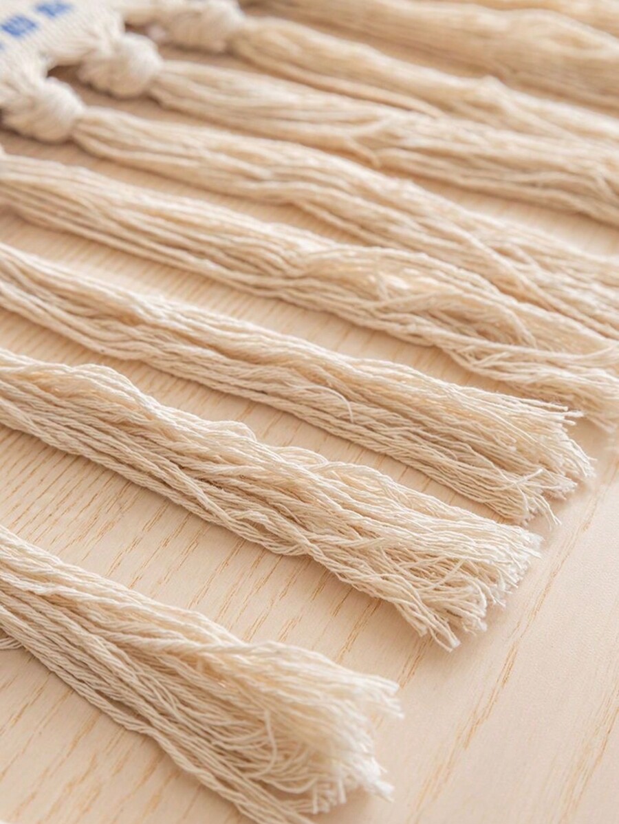 Hand-Woven Linen Tapestry Wall Hanging, Colorful Dyed Fabric Tapestry ...