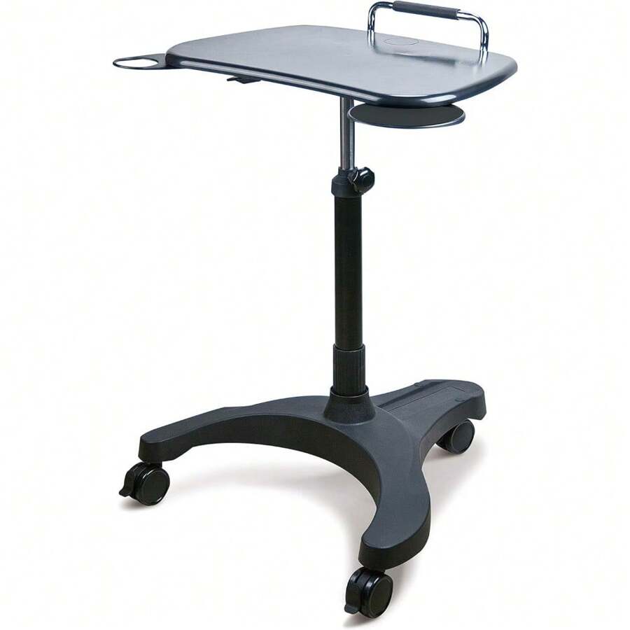 Mobile Standing Carts On Wheels, Pneumatic, Height Adjustable Rolling ...