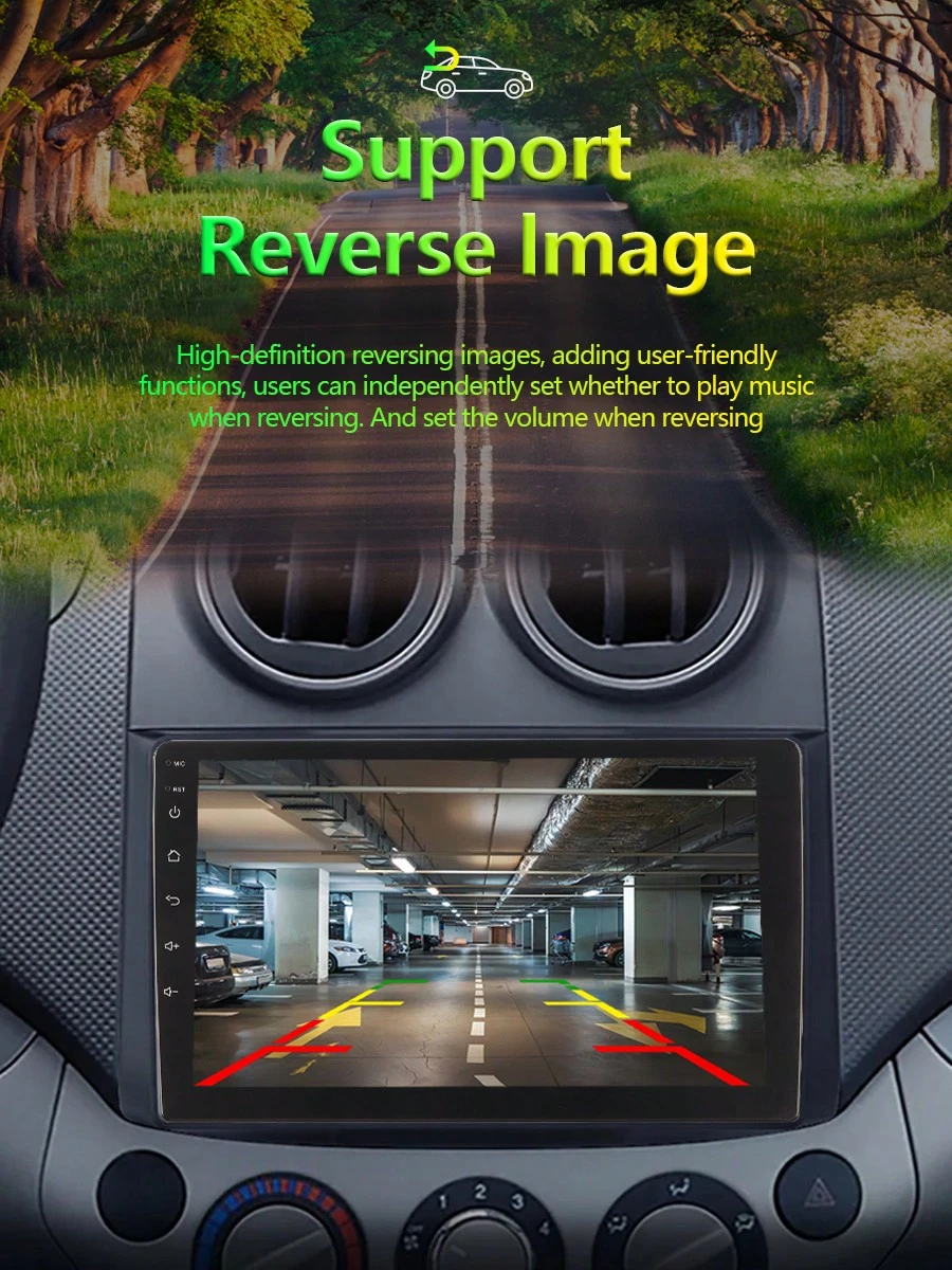 Universal Android Car Radio 12.7 9 10 Inch 2 Din Stereo Video Player ...