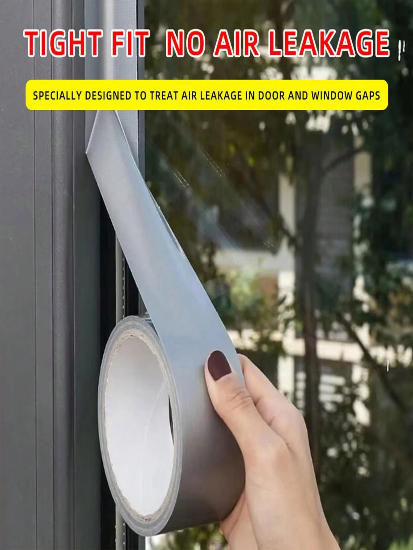 Weatherproofing Tape, High Adhesiveness, Easy Tear, Waterproof, Wear ...