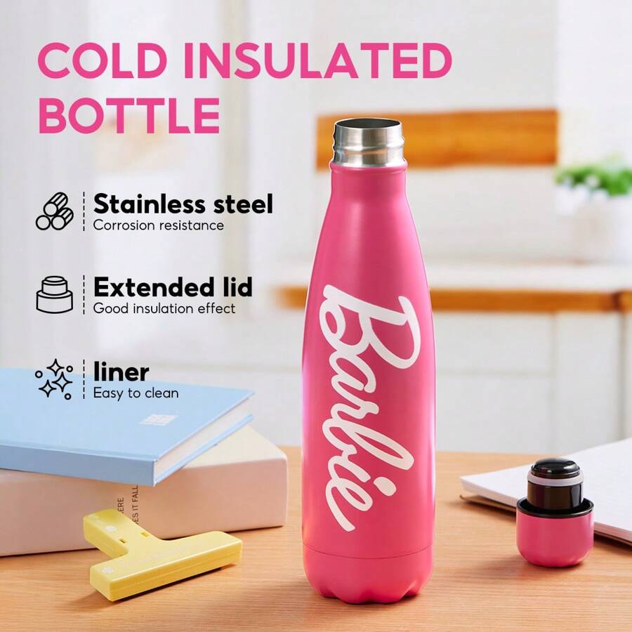 Miniso Disney Barbie Double Layers Stainless Steel Vacuum Insulated ...