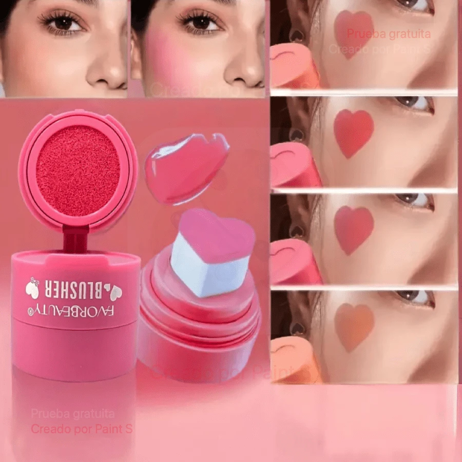 BOX 12 Blush Heart Blush Long Lasting Liquid Blush | SHEIN USA