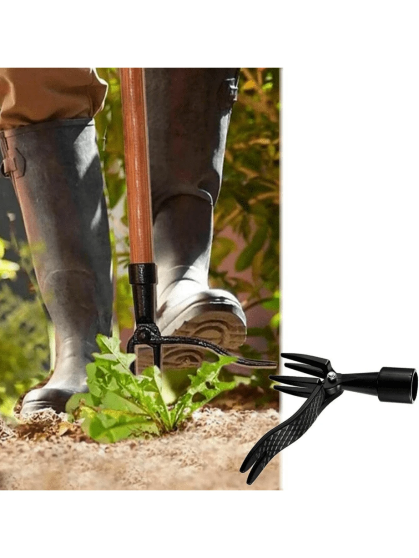 1pc Stand Up Puller Manual Root Removal Tool Claw Without Bending Down ...