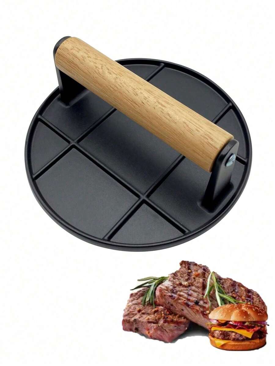 Aluminum Alloy Meat Press Manual Meat Press Round Hamburger Meat Press ...