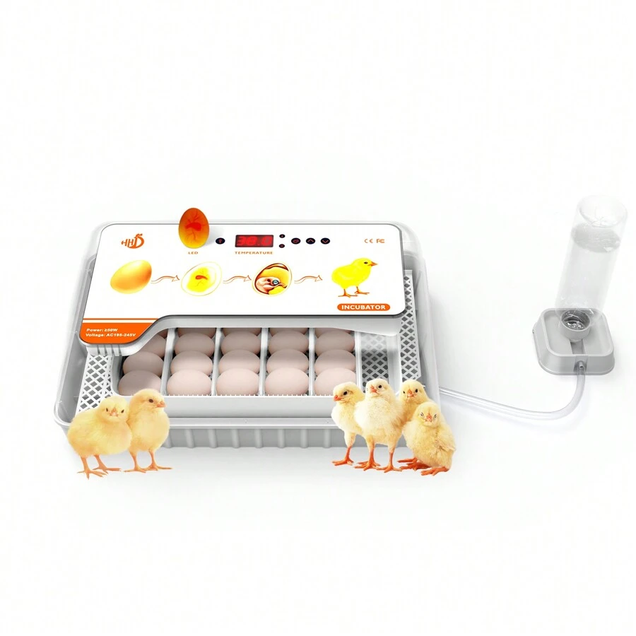 Froadp Fully Automatic 20 Eggs Hatcher With Adjustable Rollers, Auto ...