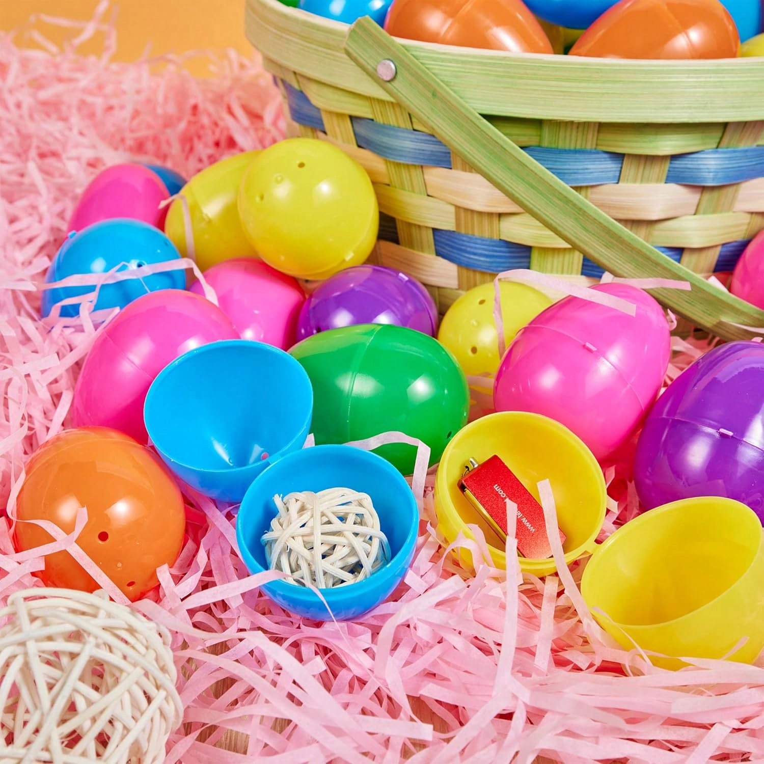 20pcs 2.3 Inch (Approx 5.8cm) Fillable Plastic Easter Eggs for Sale Australia| New Collection ...