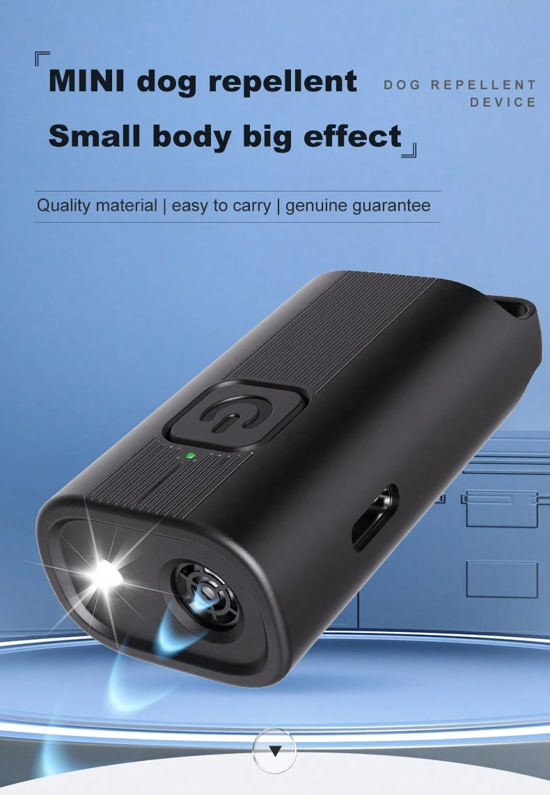 Mini Ultrasonic Dog Barking Deterrent Device Portable Charging Anti ...