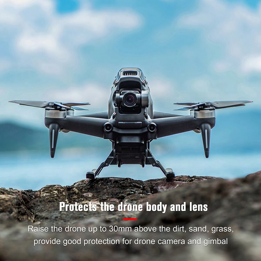 STARTRC STARTRC Foldable Heightened Landing Gear Protector For DJI FPV Drone Gimbal Accessories ...