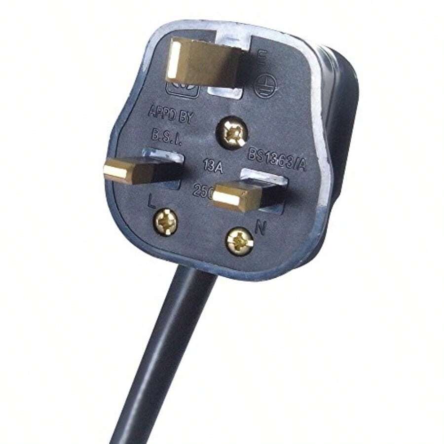 3M 12 Socket PDU Strong Vertical Rack Wall Desk Mountable Power Cable ...