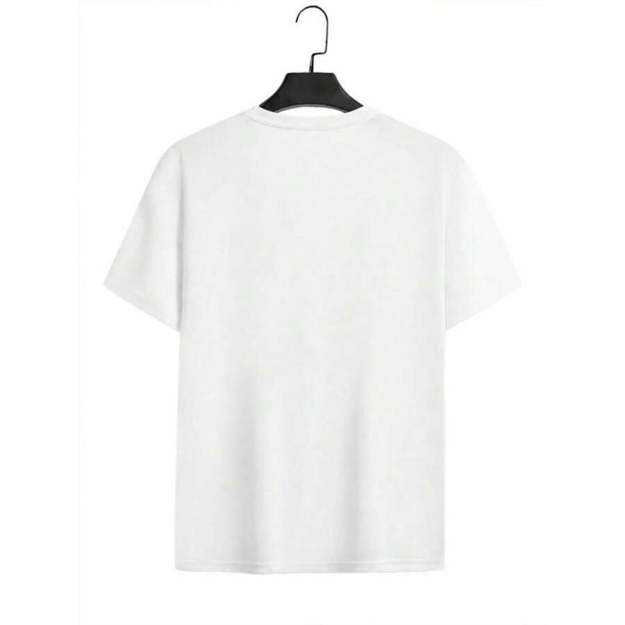 QR Scan Code For Middle Finger F-Ck You Print T-Shirt | SHEIN USA