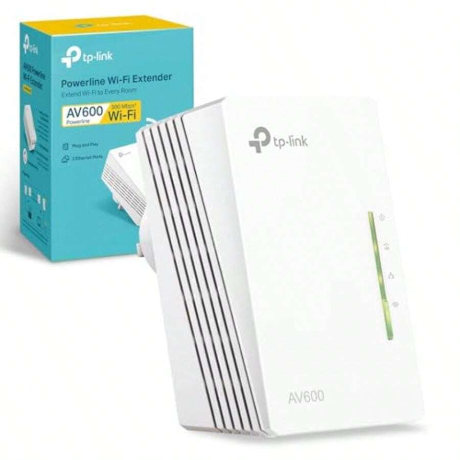 AV1000 Powerline Adapter WiFi Extender 1200Mbps TP-Link TL-WPA7617 KIT ...