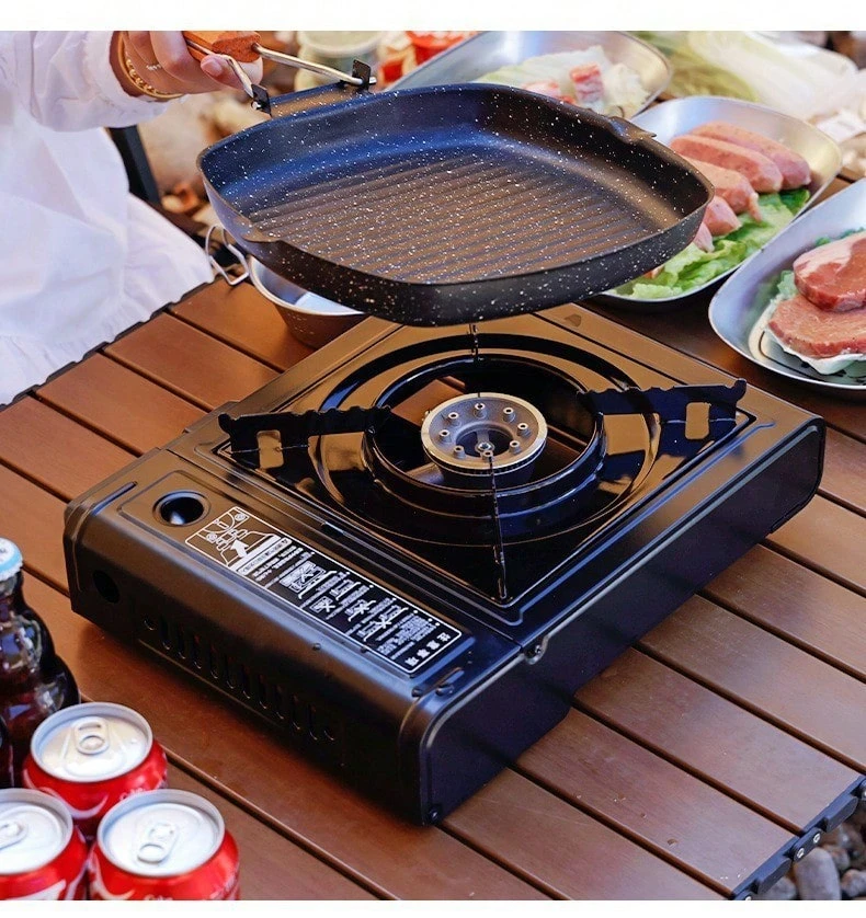 Portable Gas Stove Cookware Set: Lightweight Design, Easy To Handle ...