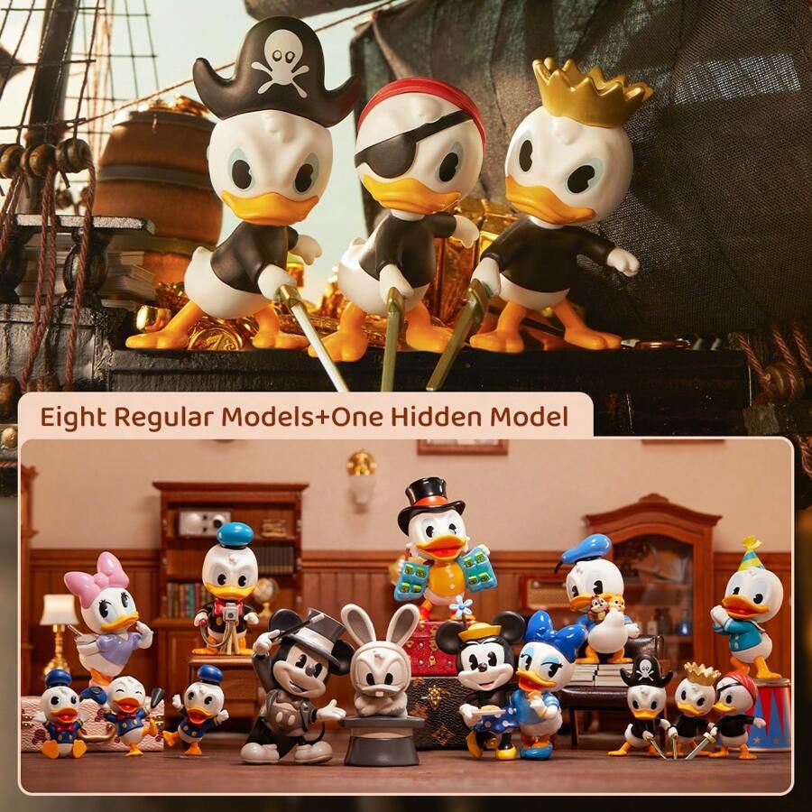 Miniso Disney Donald Collection Cover Model Surprise Blind Box Figure ...