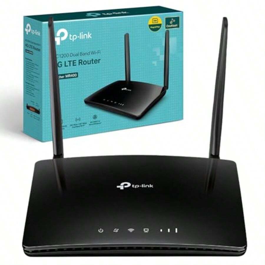 TP-Link AC1200 4G+ Cat6 Wireless Dual Band Gigabit Router MU-MIMO ...
