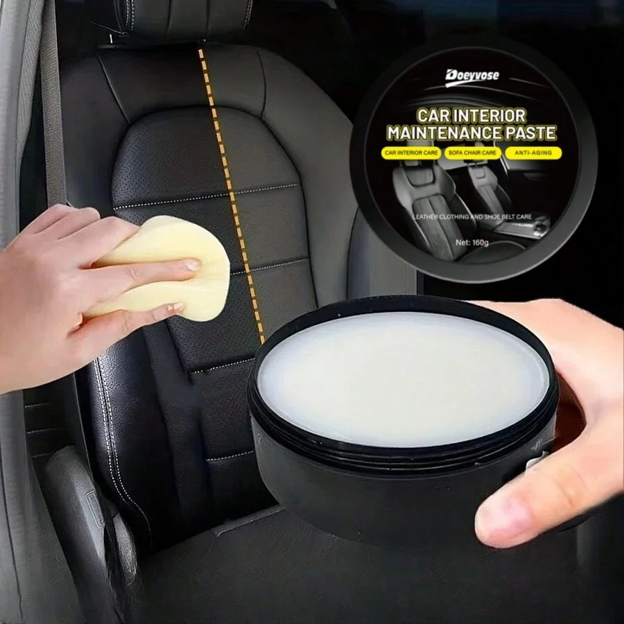 Doeyvose Universal Leather Care Maintenance Paste, For Car Seats ...