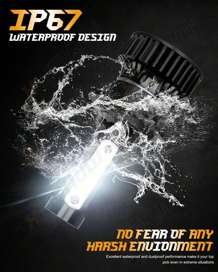 XWQHJW Fit For Buick Enclave 2008 2009 2010 2012 Model ,9005 9004 H7 H11 LED Headlight Hi/Low ...