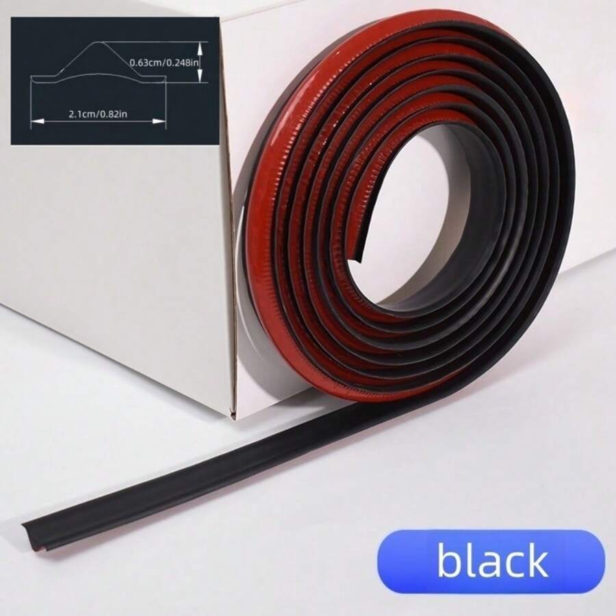 1 Pc 3m/118" PVC Flexible Decorative Filler Strips, Self-Adhesive Wall ...