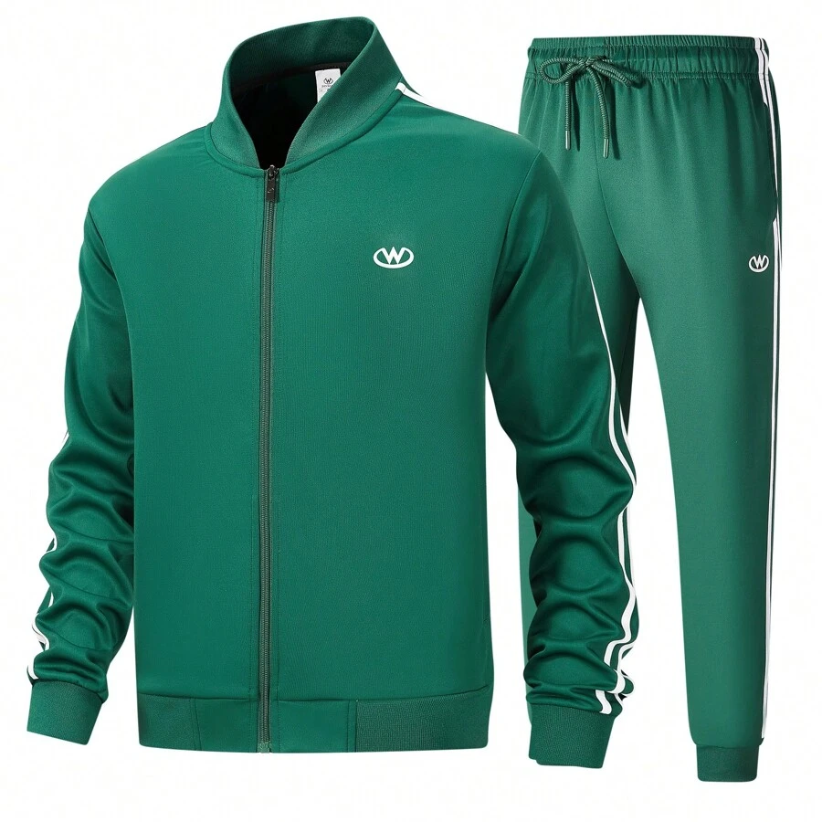 Men's Casual Tracksuits Long Sleeve Jogging Suits Sweatsuit Sets Track ...