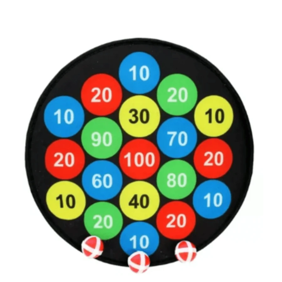 Dart Game Launcher Ball Sticky Target Shooting Colorful 28cm for Sale ...