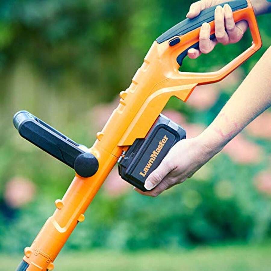 24V 25cm Cordless Grass Trimmer Edger 3-In-1 Battery Powered Garden ...