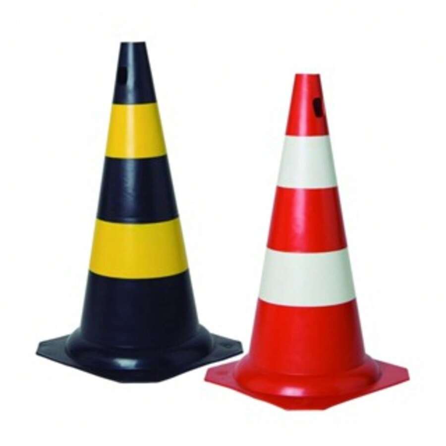 6 Rigid Injected Risk Area Signaling Cones 50cm For Parking Signaling + 6 M Chain | SHEIN USA