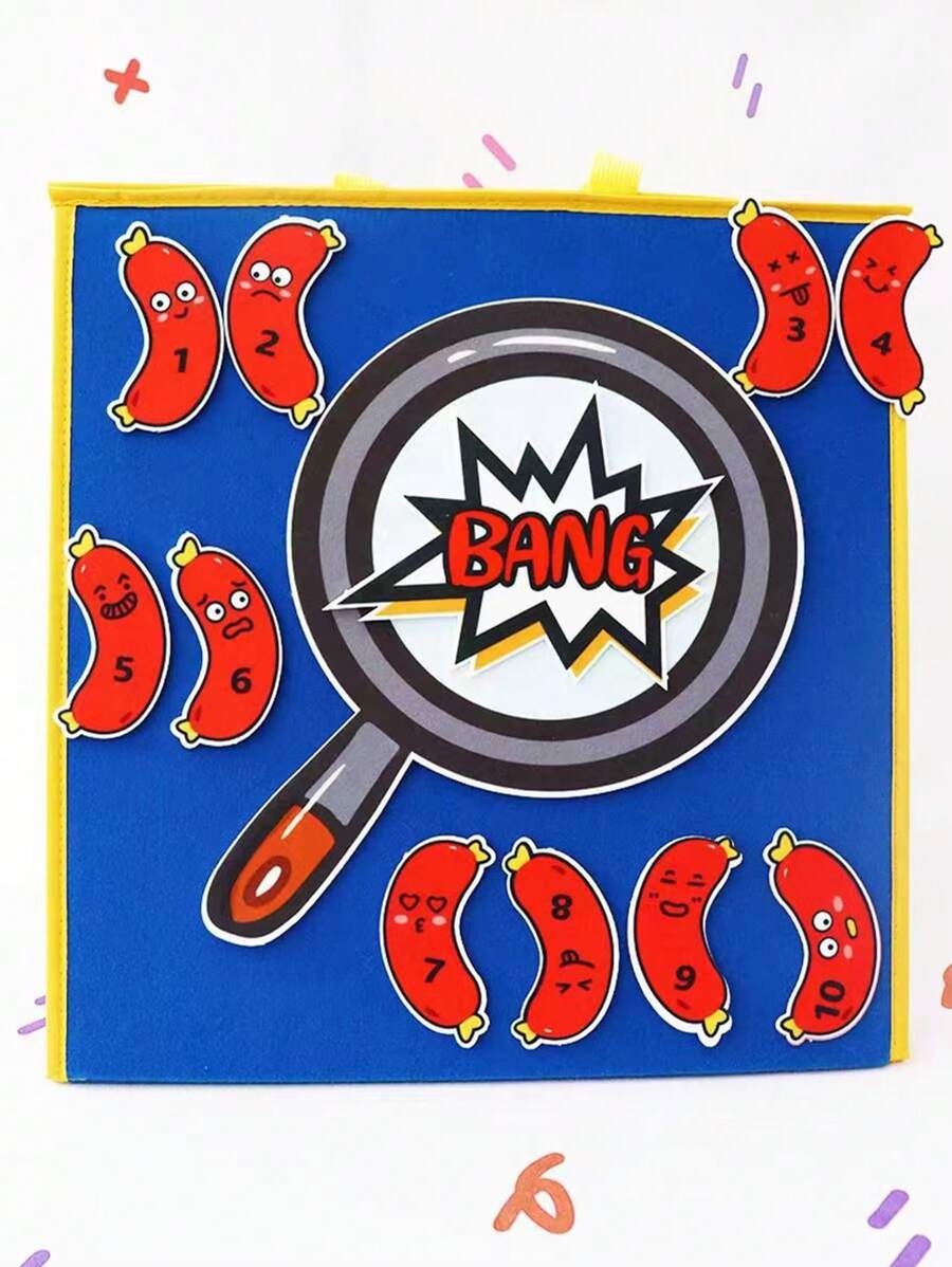 hoojojo 14 Pcs Story Felt Sets, 10 Sausage Styles, Storytelling ...