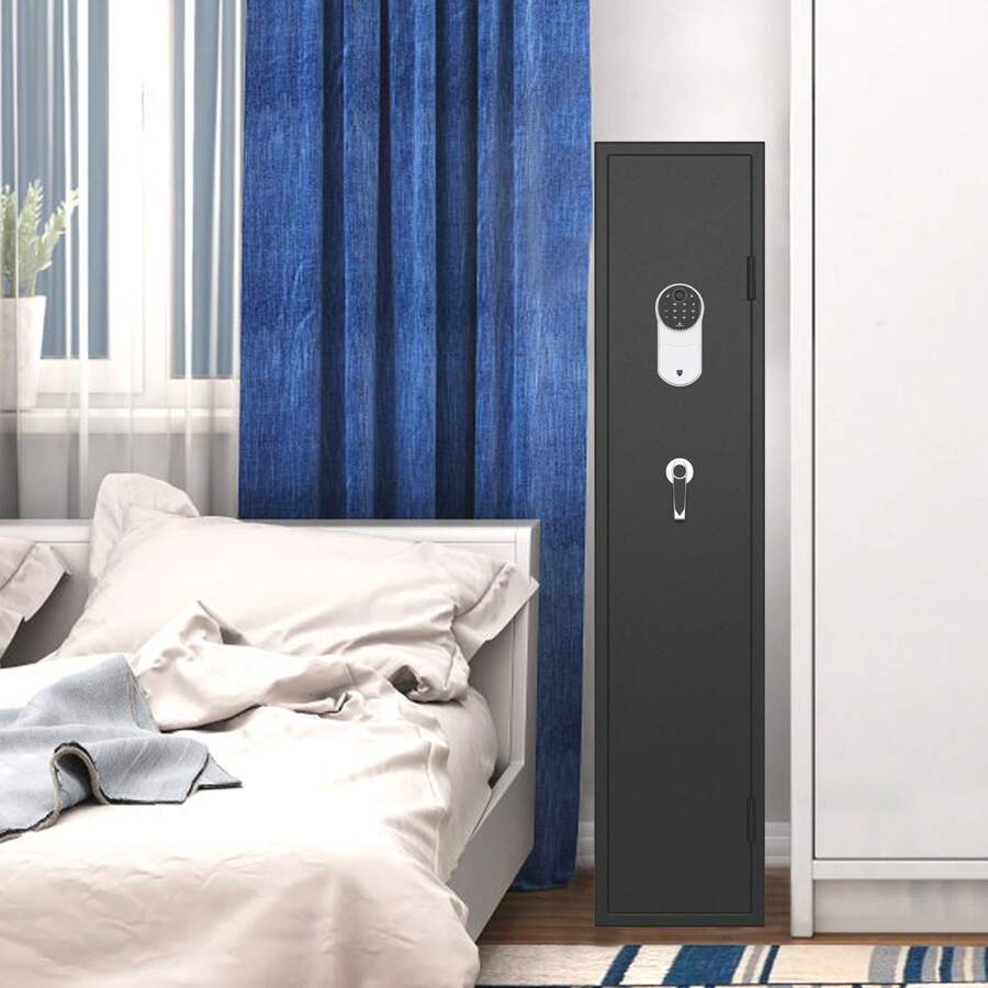 VA-Cerulean VA-Cerulean Gun Cabinet With Electronic Lock Long Gun ...