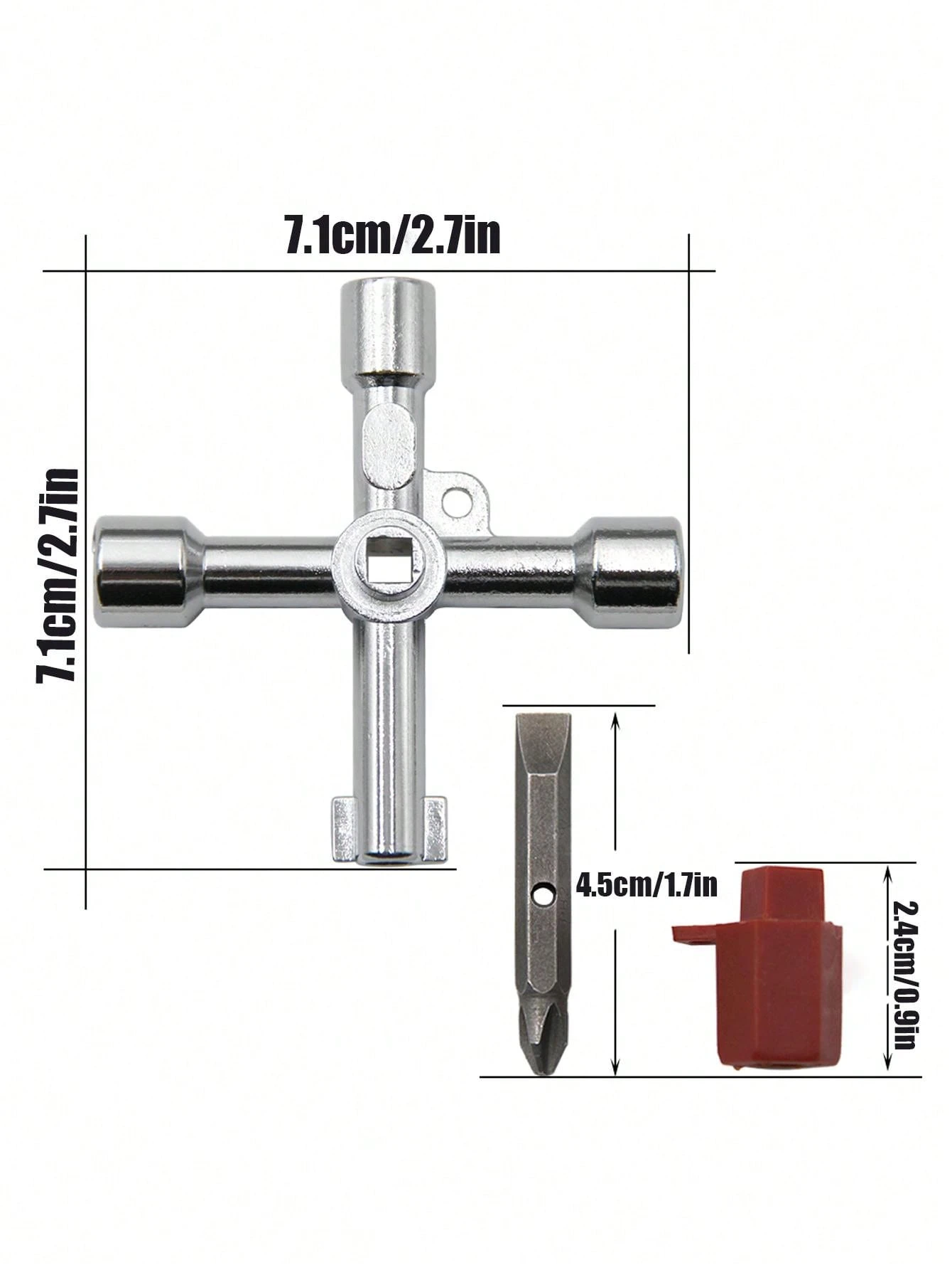 1pc Four-In-One Multi-Function Key Wrench Electric Elevator Electric ...