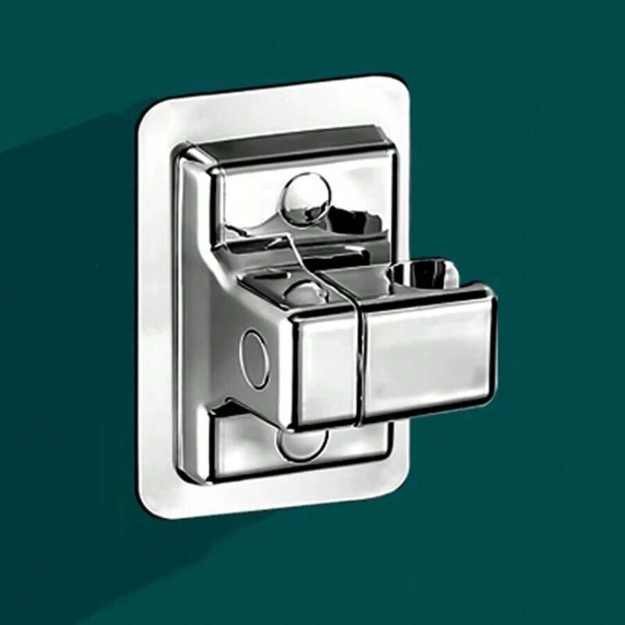 Non Drilling Bathroom Handheld Shower Bracket, ABS, Adjustable, Wall ...