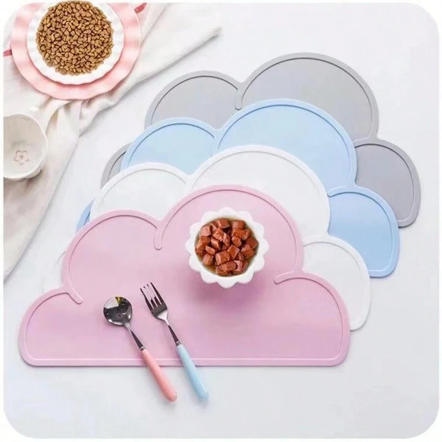 1pc Pet Feeding Mat-Absorbent Pet Placemat For Food And Water Bowl ...