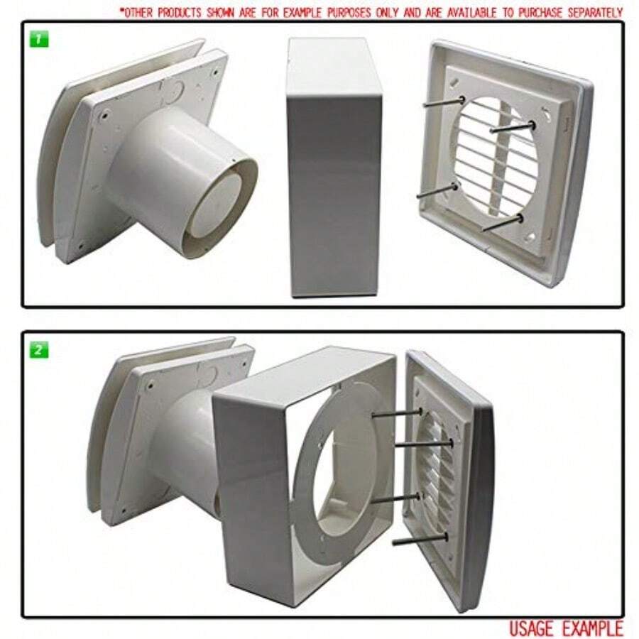 100mm Intelligent Extractor Fan With Humidistat Timer And Data Logger ...