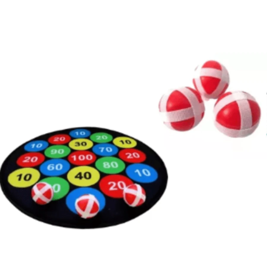 Dart Game Launcher Ball Sticky Target Shooting Colorful 28cm for Sale ...