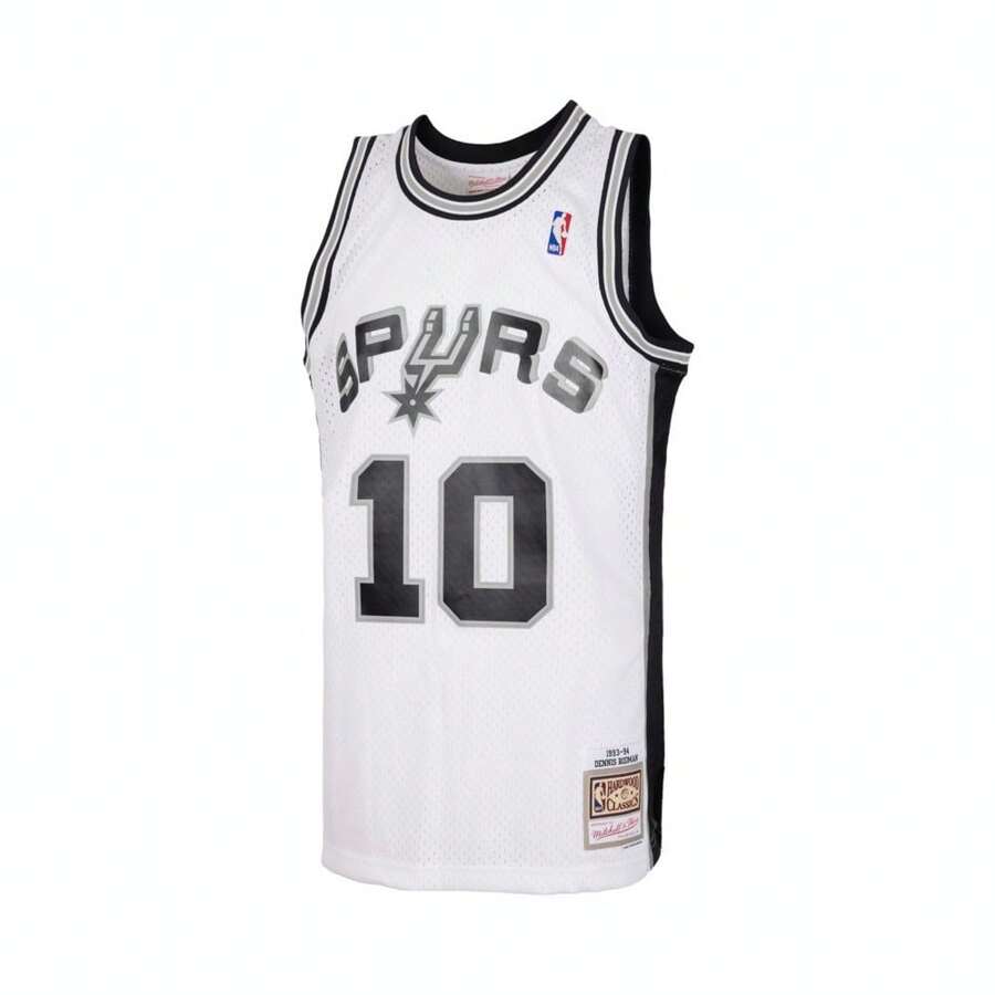 Mitchell & Ness Edição Vintage para Fãs de Basquete 2024 Jersey Retrô ...
