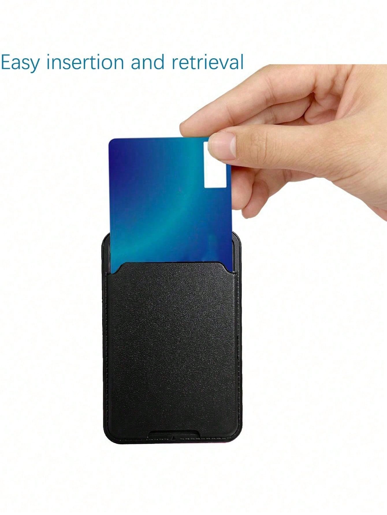 Minimalist Universal Adhesive Phone Back Card Holder Bag Phone Back ...