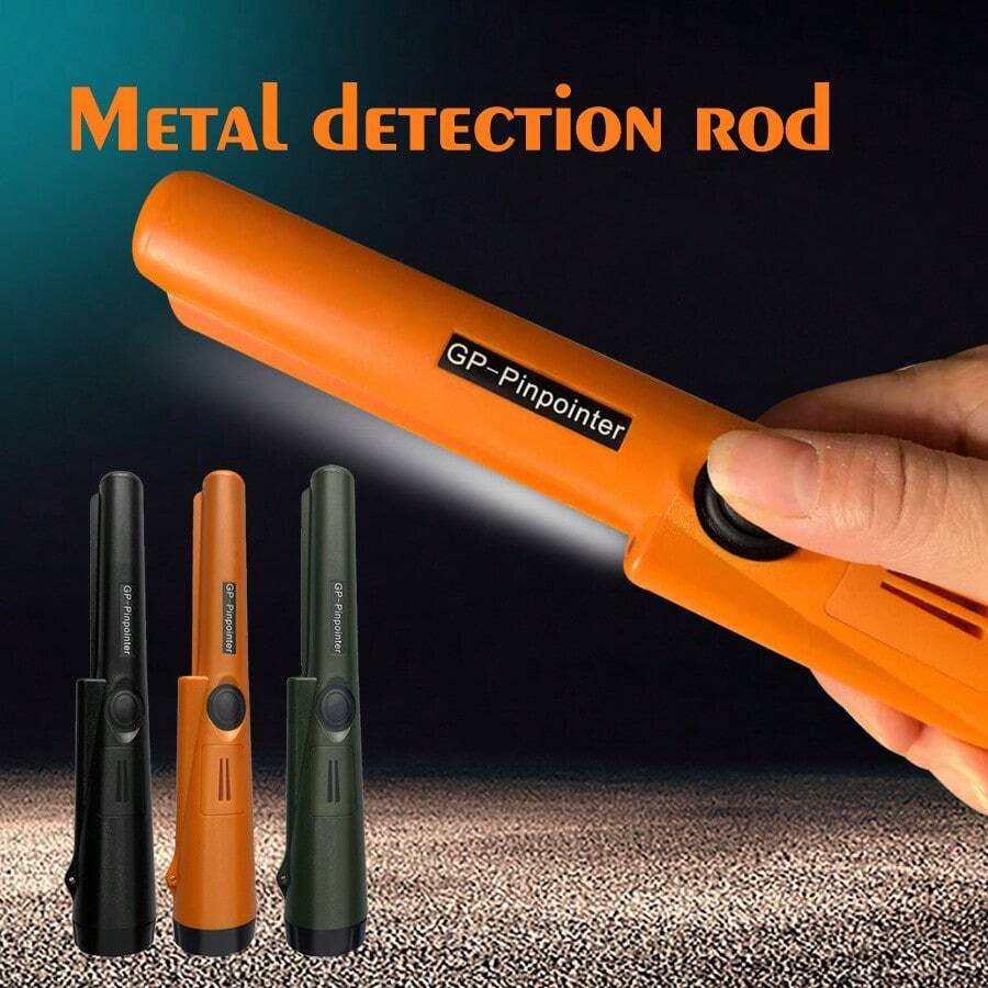 Handheld Metal Detector, Waterproof Positioning Rod, Precise ...
