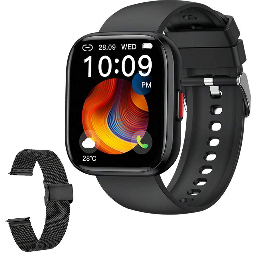 Smartwatch dla Androida i iPhone'a, 1,85-calowy ekran dotykowy, monitor ...