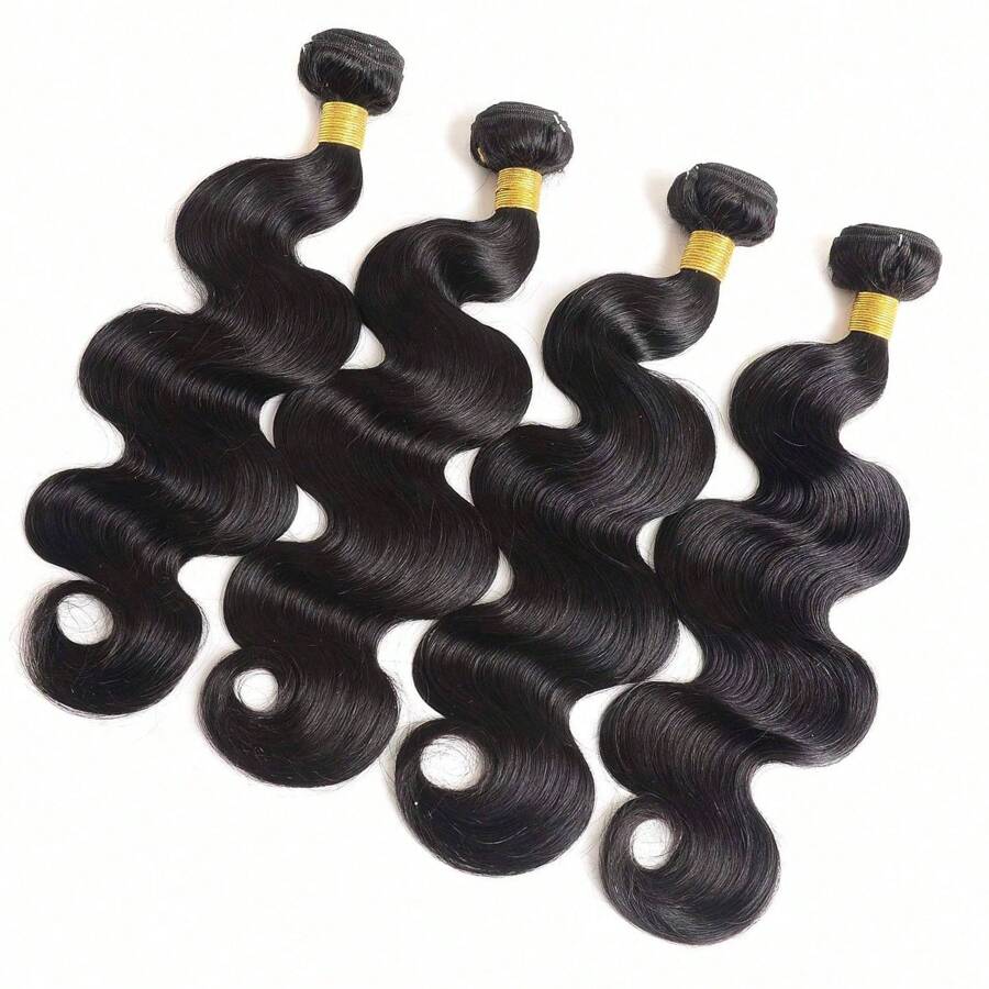 10A Pacotes de cabelo humano Pacotes de ondas corporais Cabelo humano ...