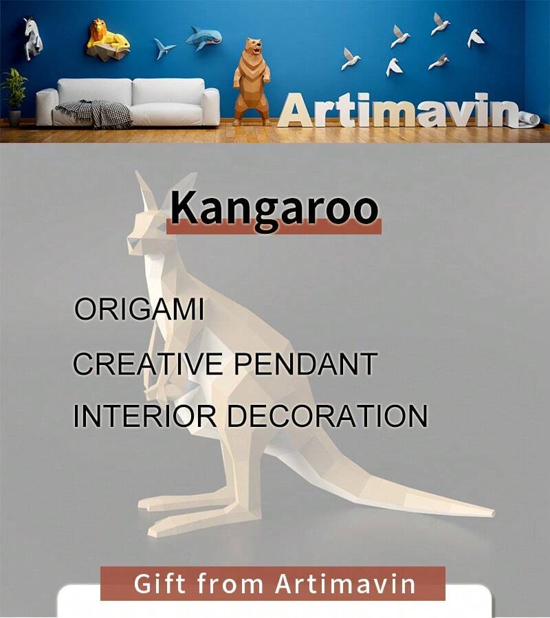 Artimavin Mother And Child Kangaroo Creative Handmade DIY Origami Paper ...