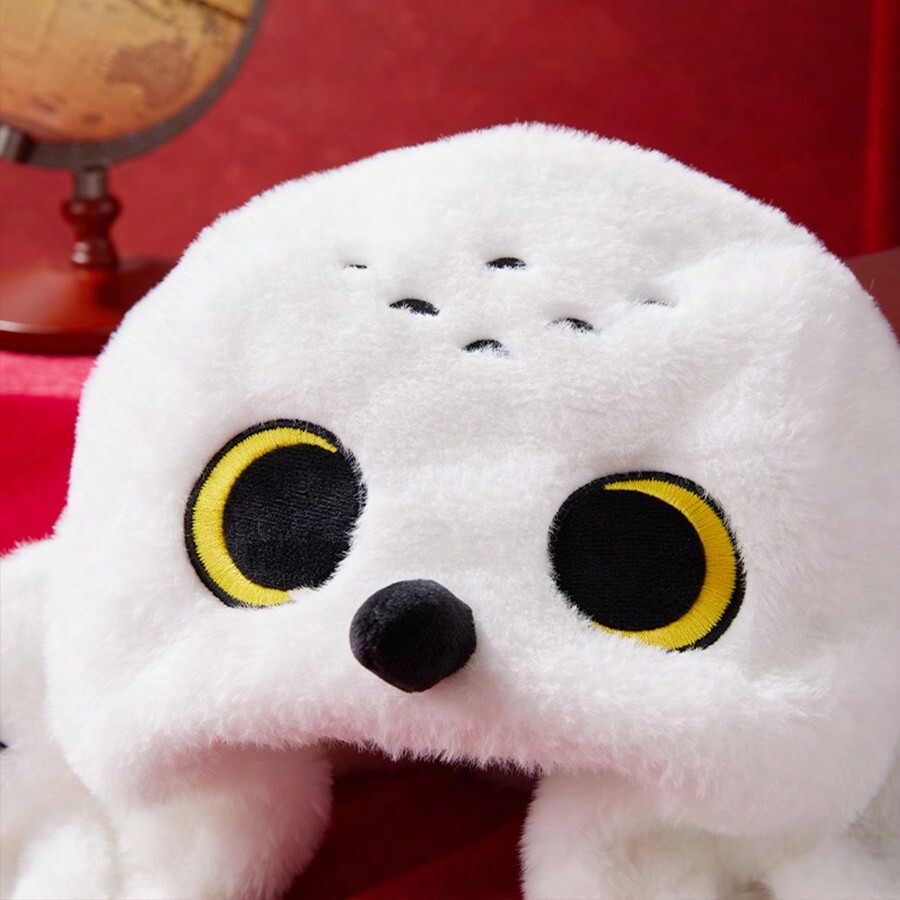 Harry Potter Hedwig Plush Scarf - Winter Warmth With Magic School Style ...