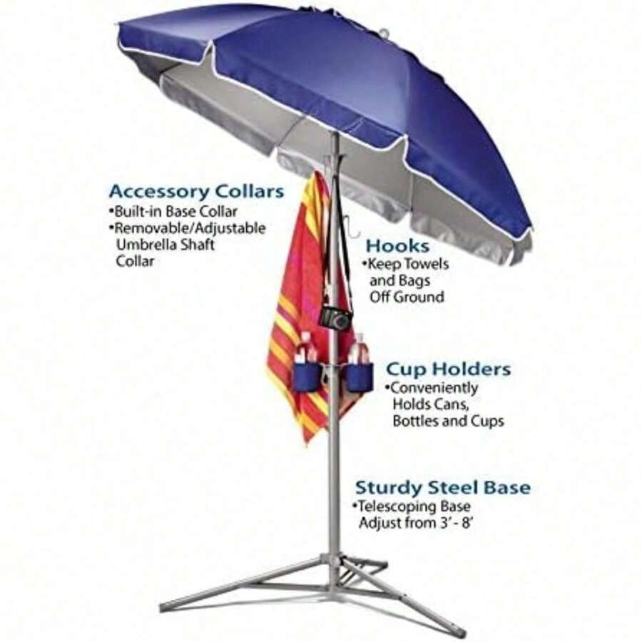 Ultimate Portable Sun Shade Umbrella, Lightweight Adjustable Instant ...