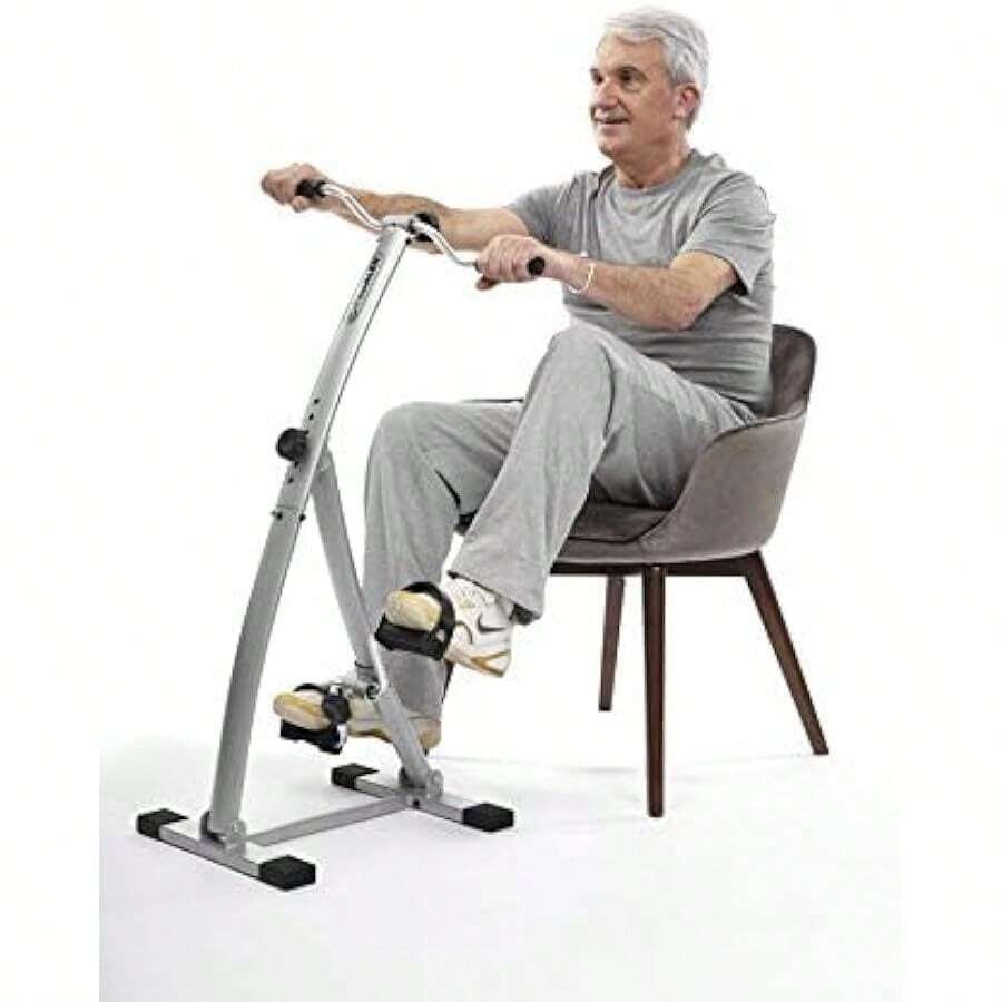 BI-PEDALER Home Gym Equipment Folding Exercise Bike Foot Pedal ...