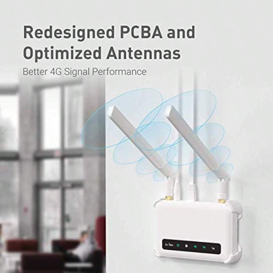 GL.INet GL-X750 Spitz Version 2 4G LTE OpenWrt Router 128GB Max MicroSD ...