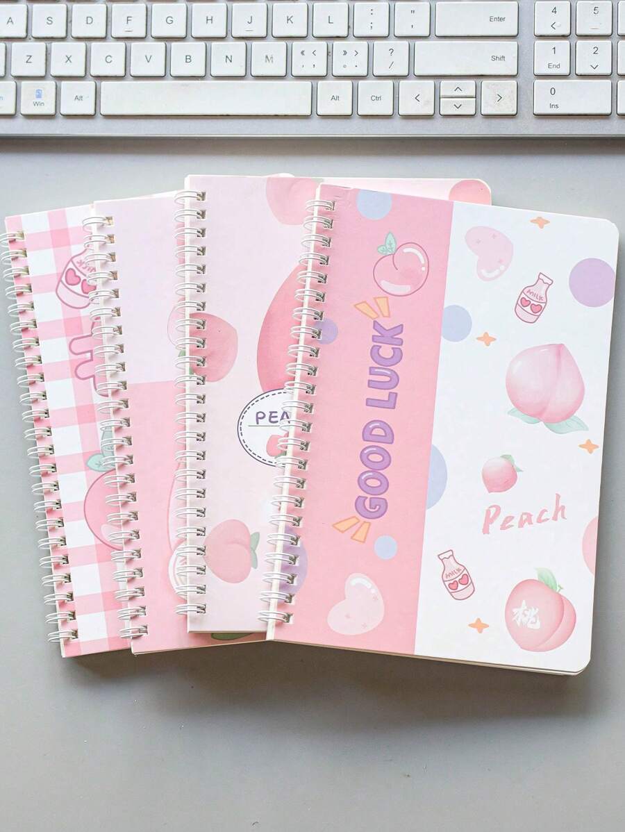 4 Notebooks A5 Coil Book A Set Of Assembly Books Each Of 60 Horizontal ...