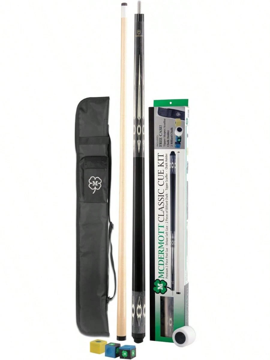 McDermott Classic Pool Cue Kit | SHEIN USA