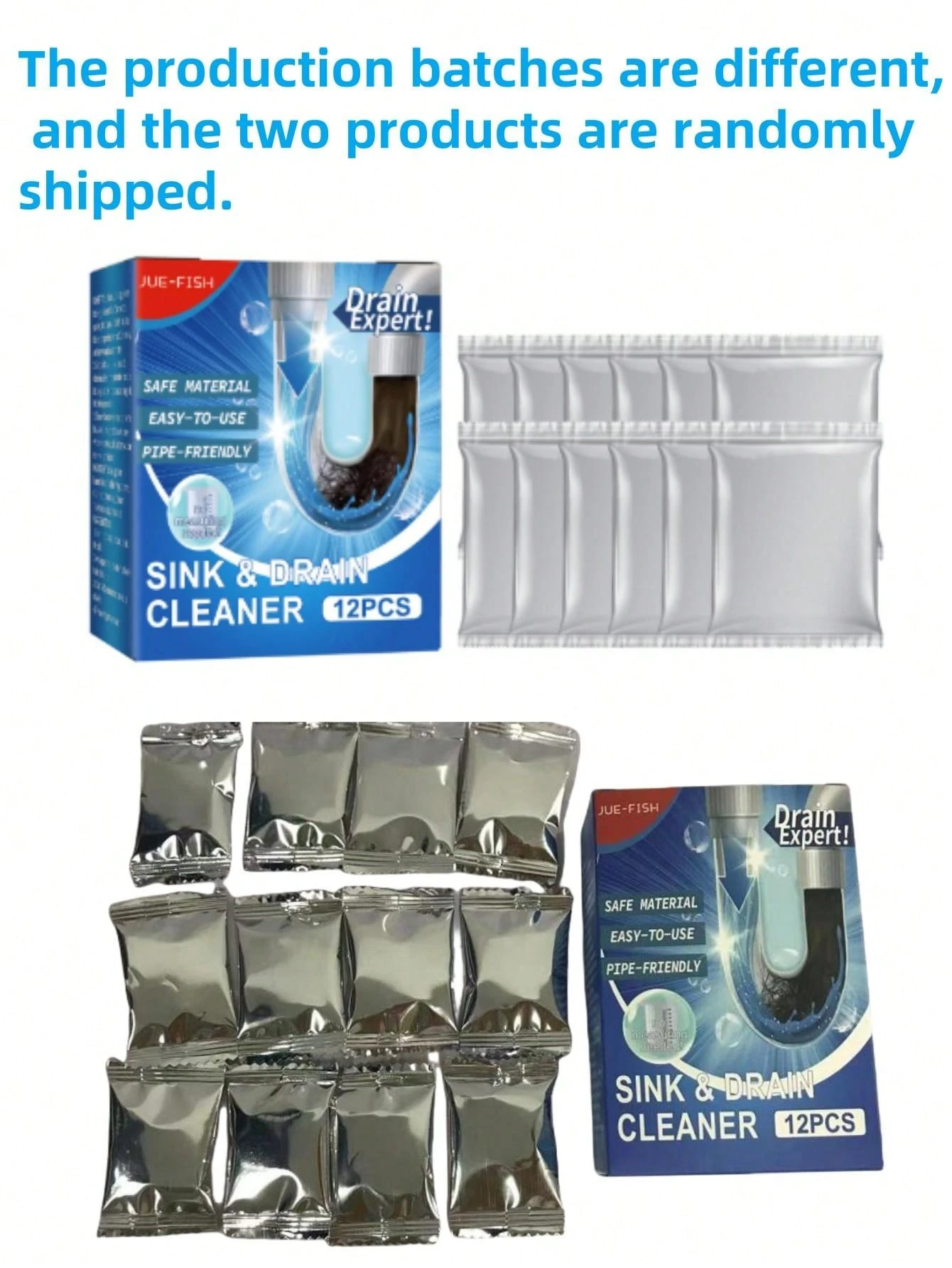 Toilet & Kitchen Drain Clogging Remover, Odor Eliminator & Cleaning ...