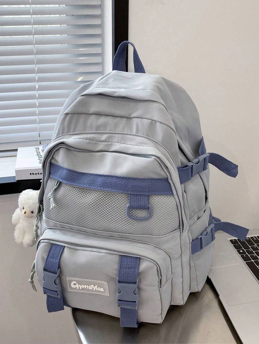 Large Capacity Multi-Compartment Cartoon Dual Handle Zipper Anti-Theft ...